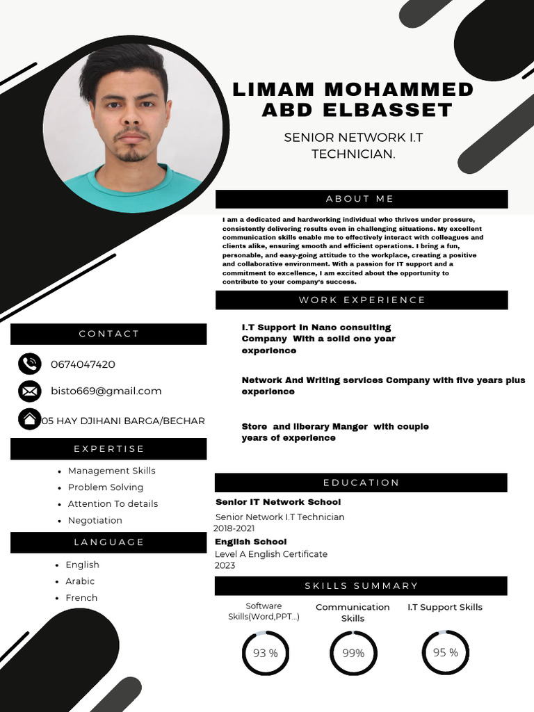 Senior IT Network Technician Profile | PDF