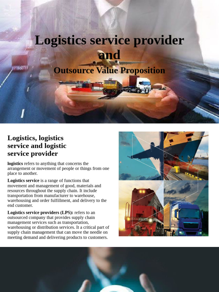 Gruop No. 10 Logistics Service Provider-1 | PDF | Logistics | Service Industries