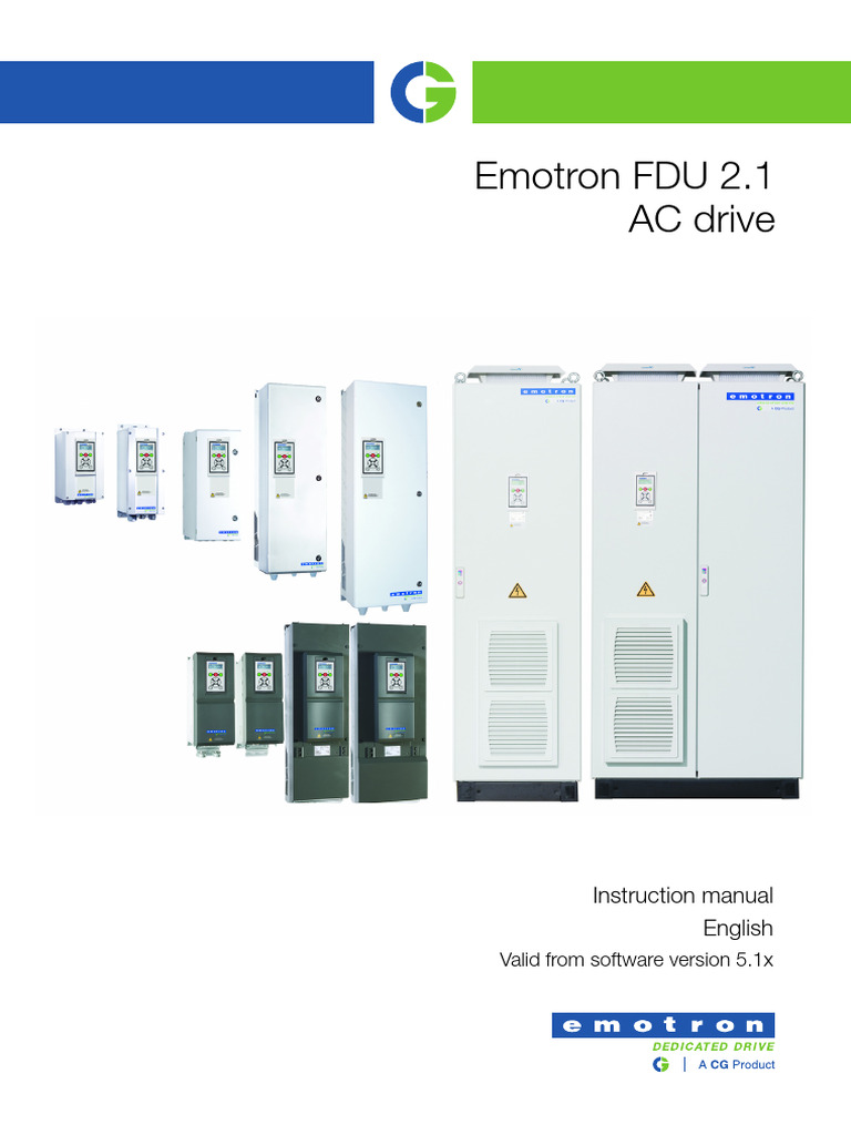 emotron-fdu-manual.en | PDF | Alternating Current | Electrical Engineering