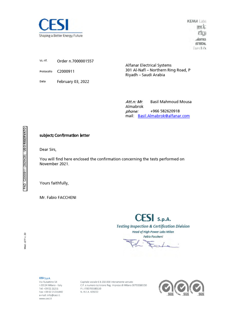 Summary of Type Test Reports | PDF | Capacitor | Voltage