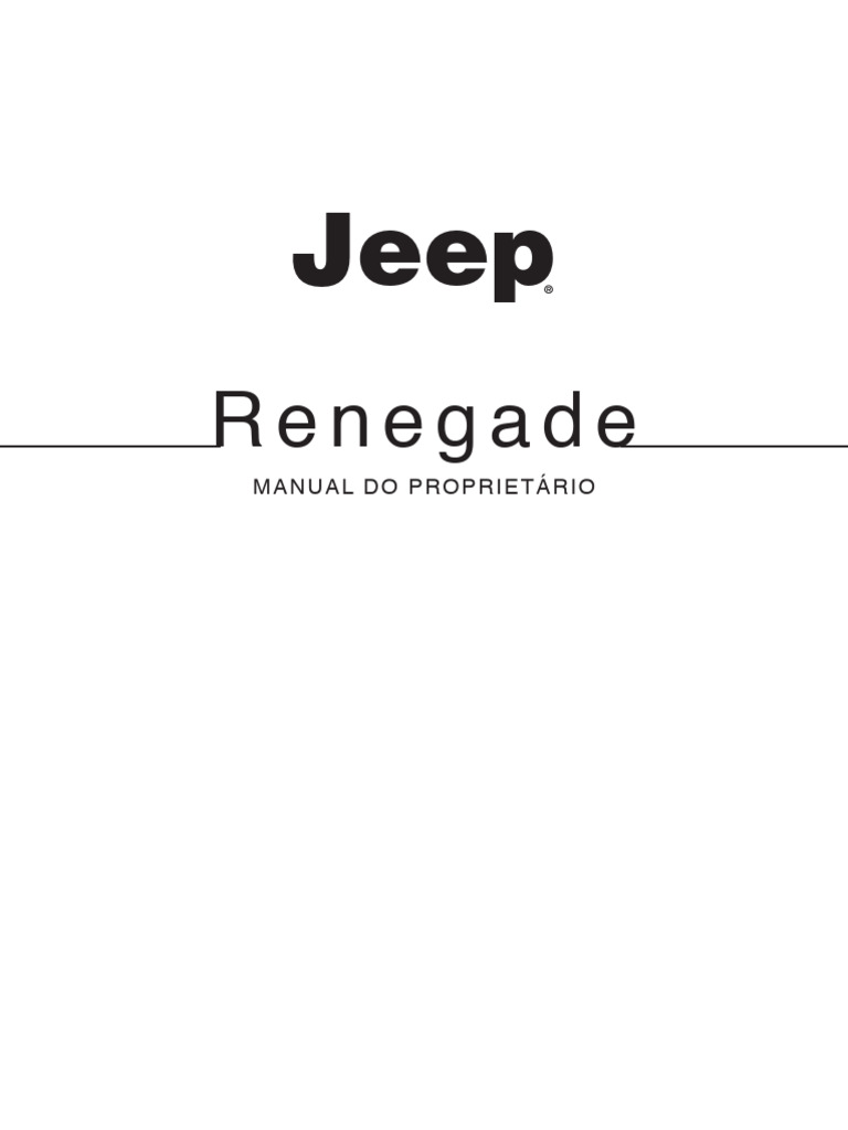 Httpswww.jeep.Com.brcontentdamjeepproductshandbooks6112022handbook Renegade 2022 2022.PDF | PDF