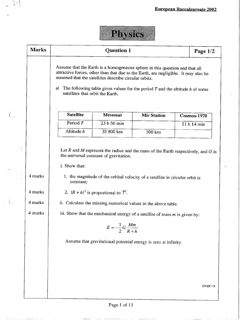2002 Physics EN | PDF