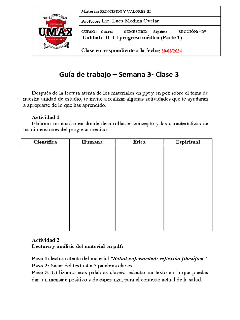 3C - PyV III - Guia de Tarea - 30.8.24 PDF | PDF