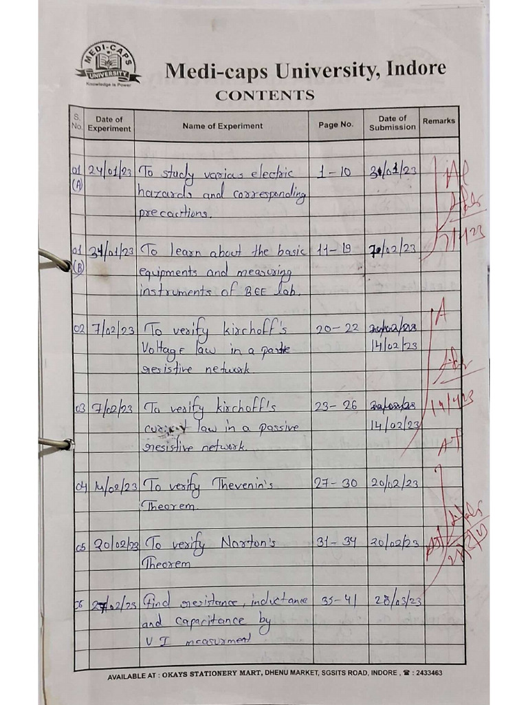 Electrical File | PDF