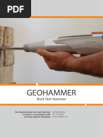Schmidt Test Hammers Chart | PDF