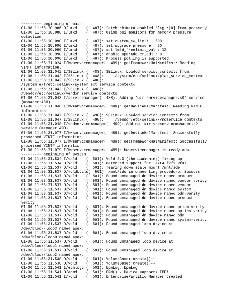 Logcat Csc Update Log | PDF | System Software | Operating System Technology