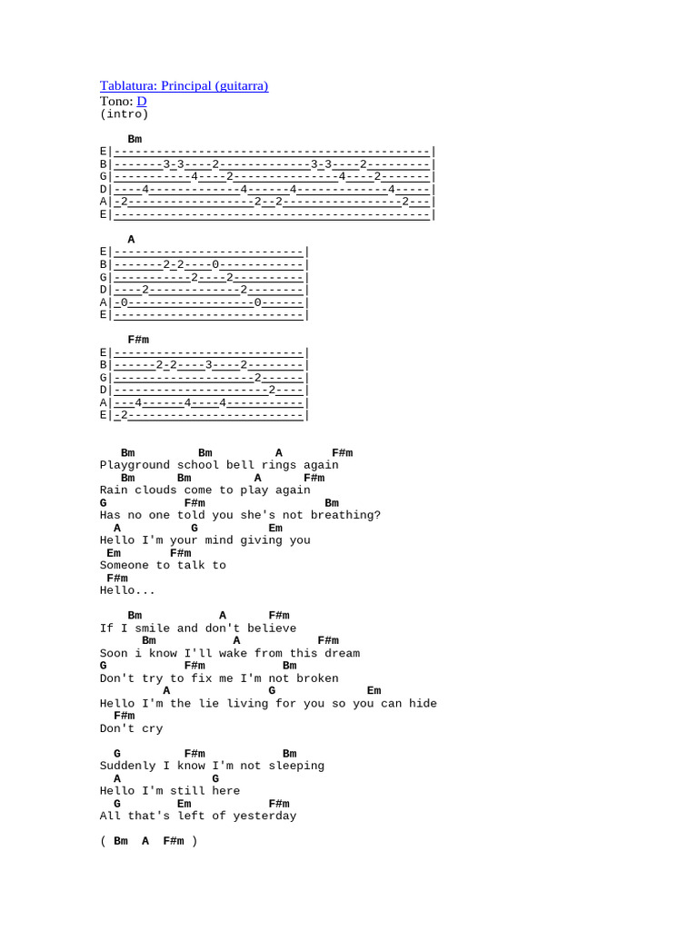 Hello Guitarra | PDF