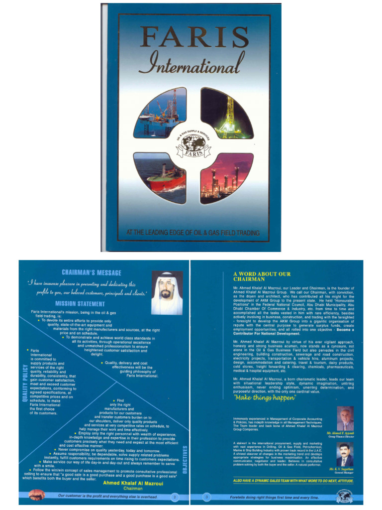 Faris Brochure | PDF