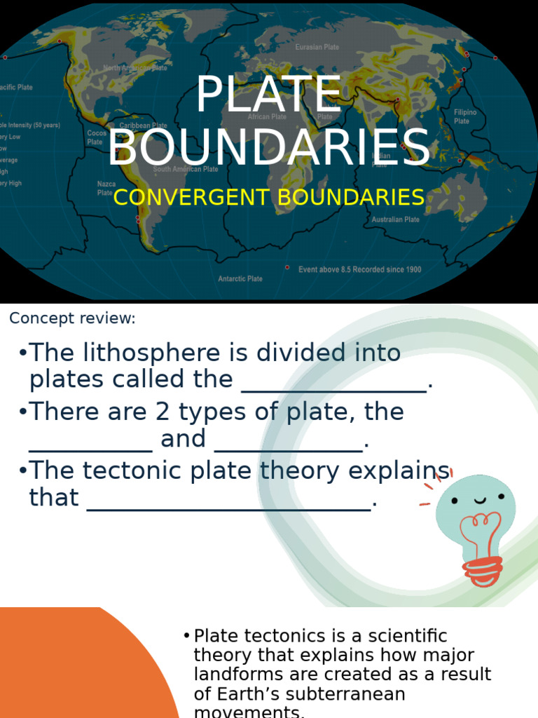 PLATE-BOUNDARIES-convergent_GC | PDF | Plate Tectonics | Geology