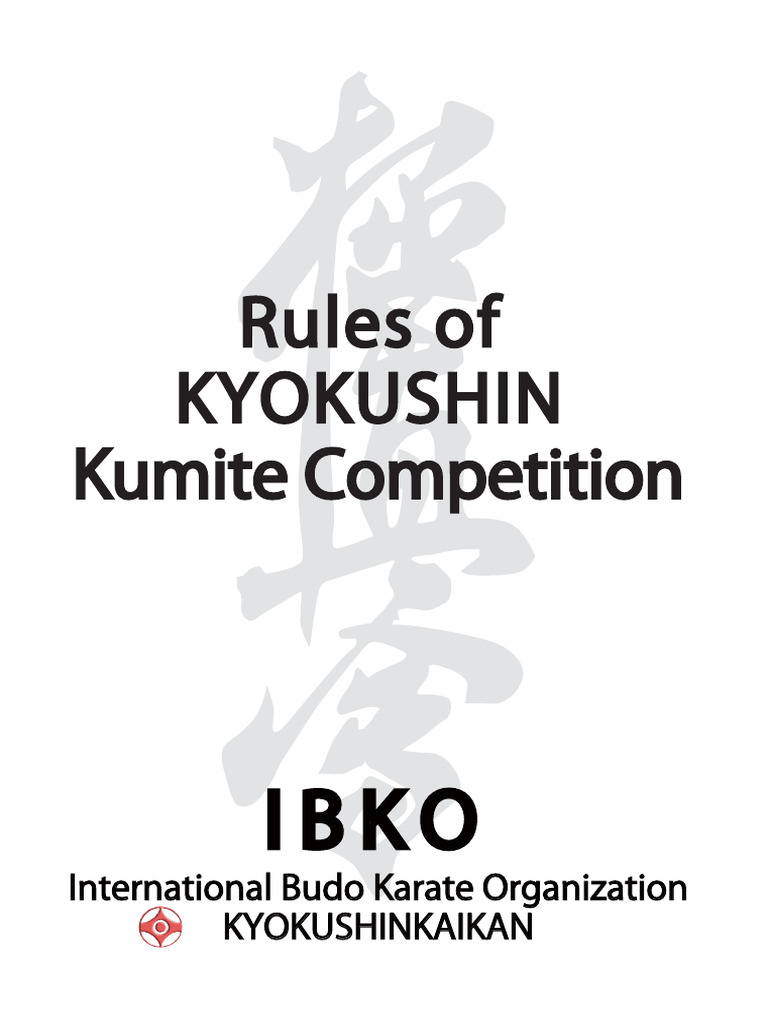 Kumite Rule | PDF