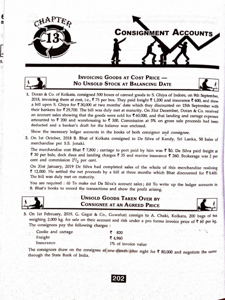 Consignment Accounting Ledger Examples | PDF | Expense | Insurance