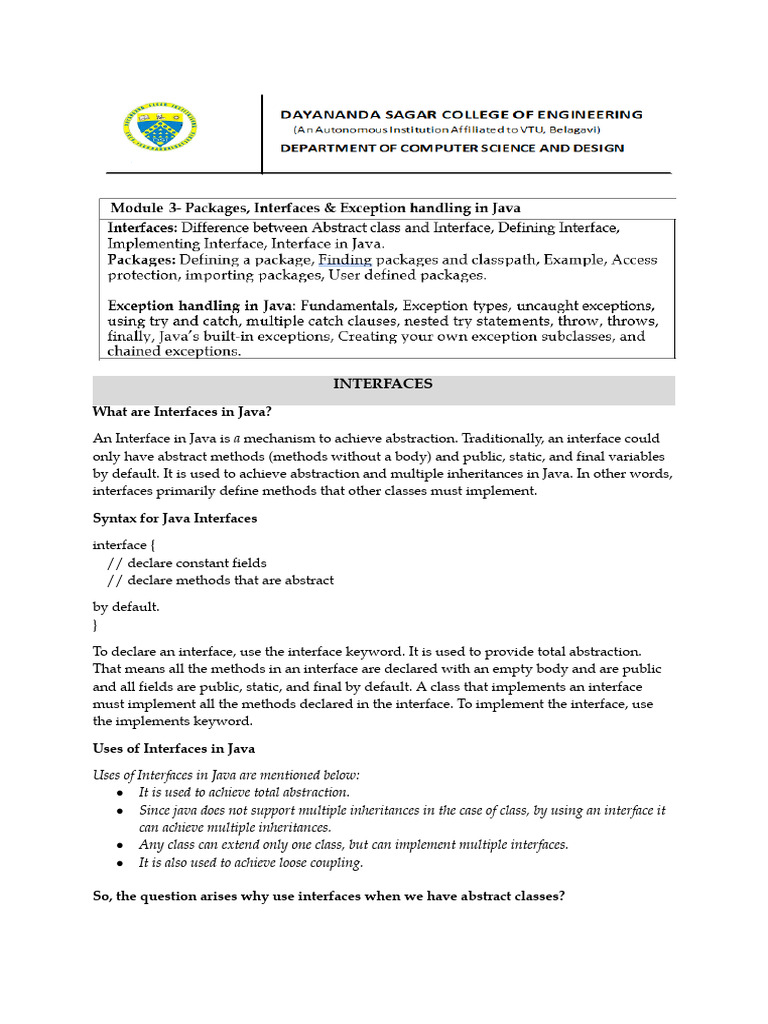 Module 3 Notesdocx Pdf Class Computer Programming Method Computer Programming 