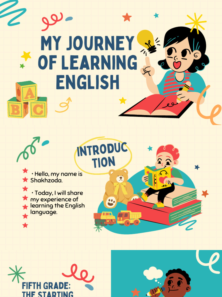 My Journey of Learning English PDF | PDF
