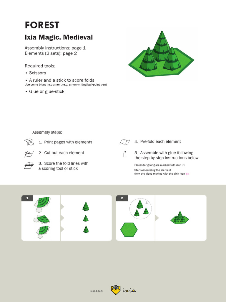Forest A4 Paper Size | PDF