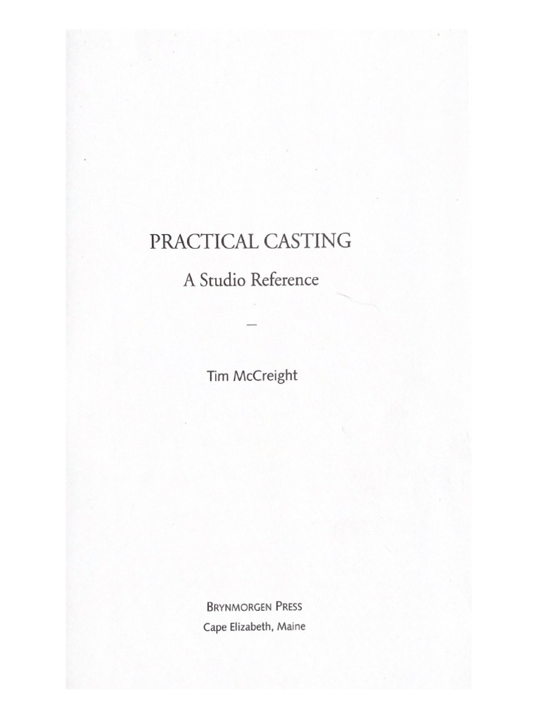 Practical Casting | PDF