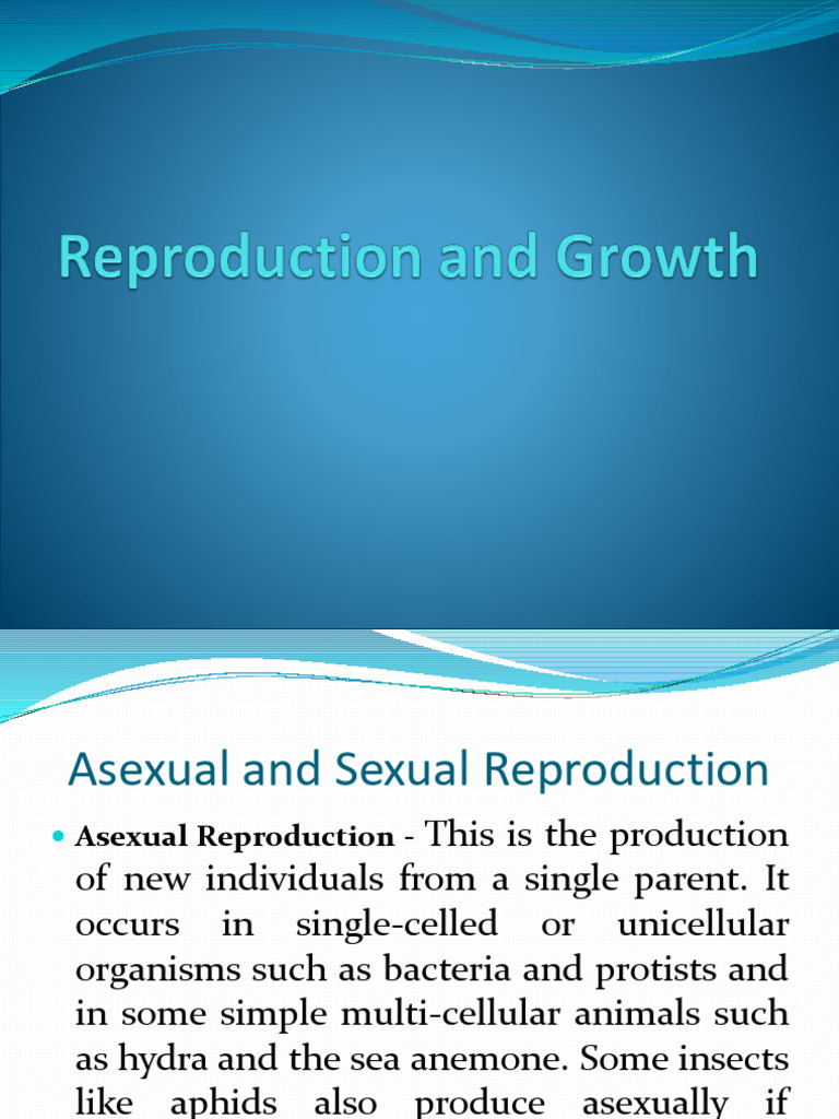 Asexual vs. Sexual Reproduction Explained | PDF | Sexual Reproduction ...