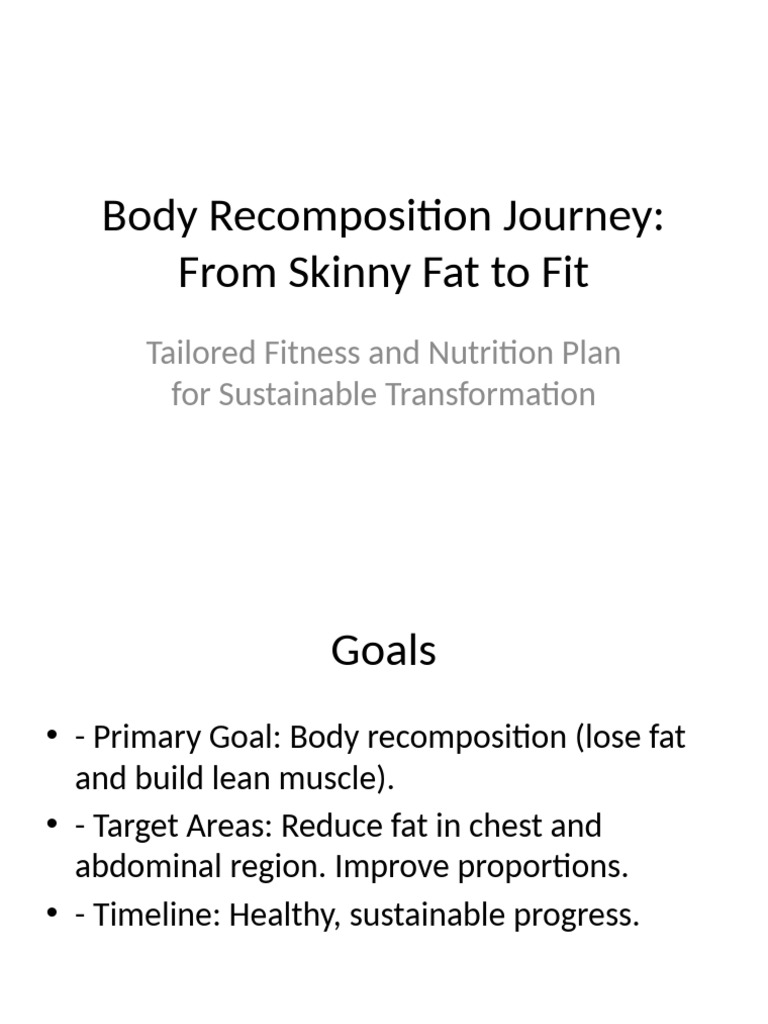 Skinny_Fat_Transformation_Plan | PDF | Physical Fitness | Fat