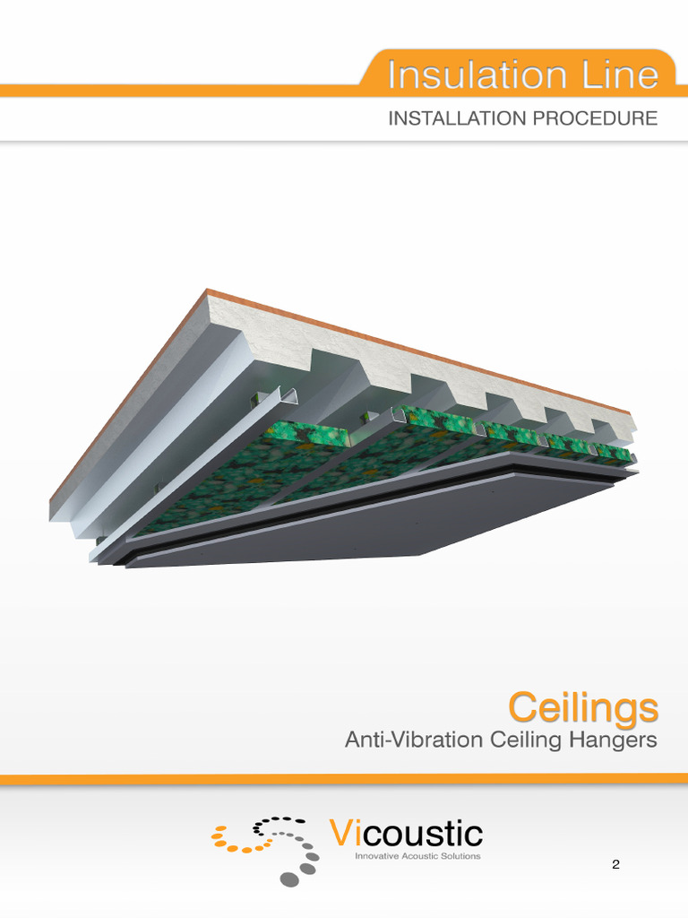 Ceiling Installation Procedure | PDF | Drywall | Wall