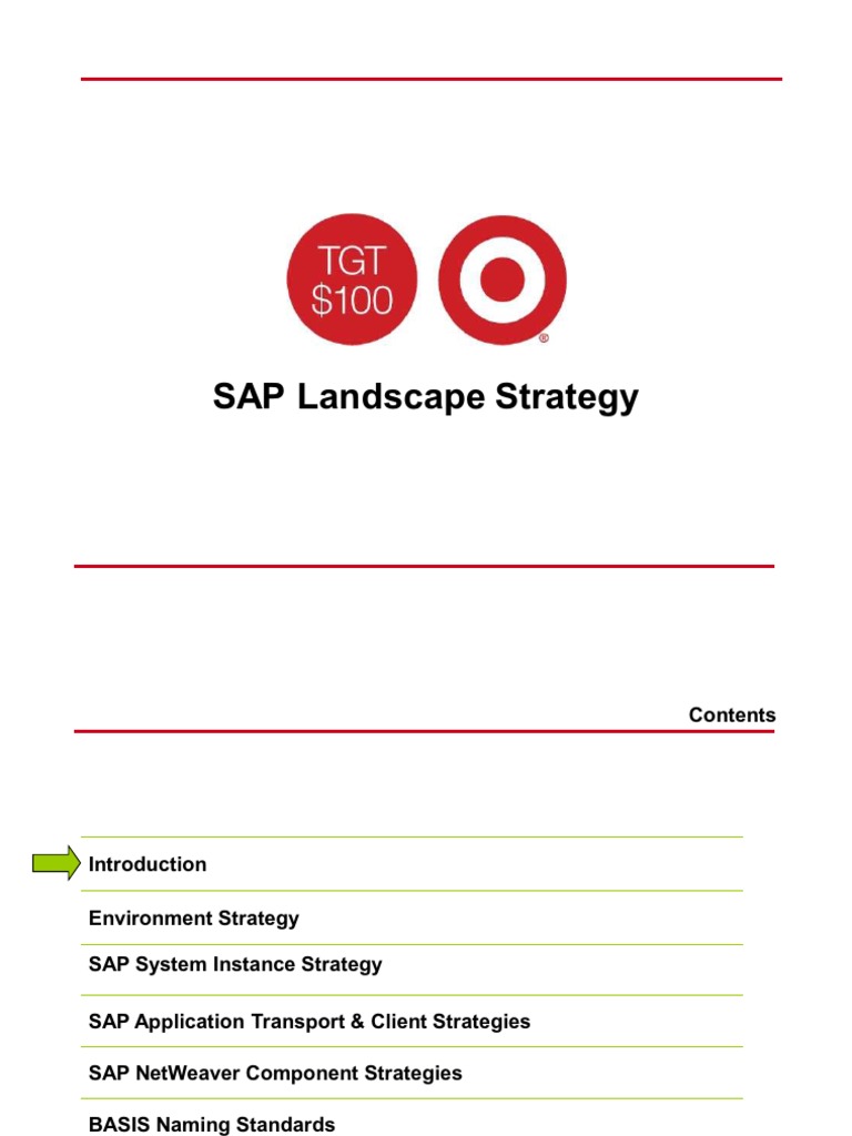 SAP Landscape Design - V24 | PDF | Business Intelligence | Sap Se