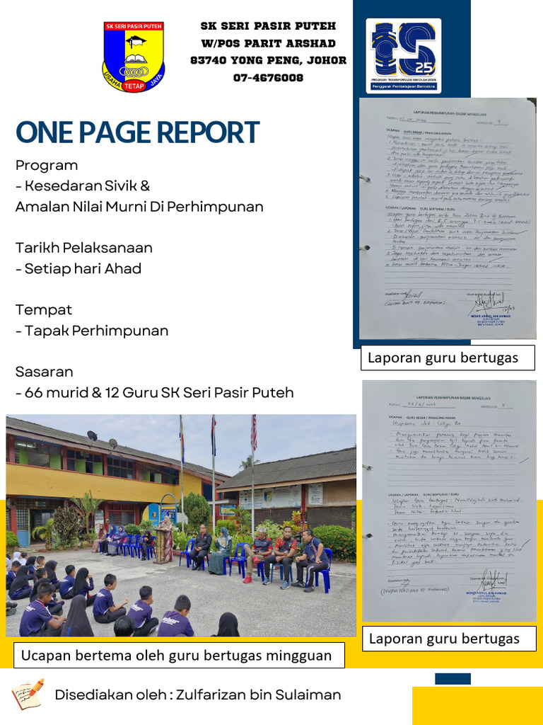 OPR Sivik Fasa 1 | PDF