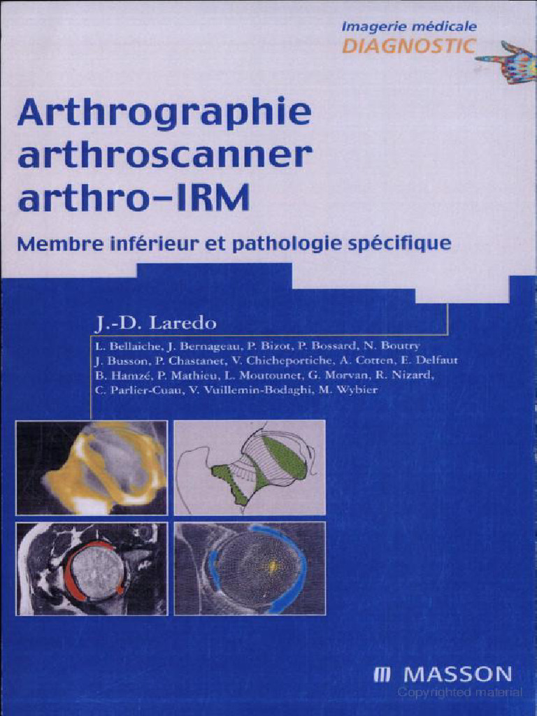 Arthro - Arthroscann arthro-IRM - La Radiologie Pour Tous | PDF
