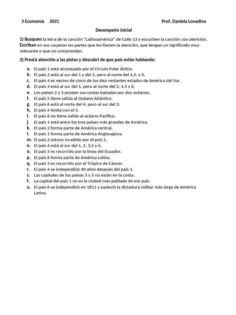 Trabajo Practico N 3 | PDF