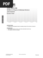 Physics All Formulas Sheet | PDF | Force | Mass