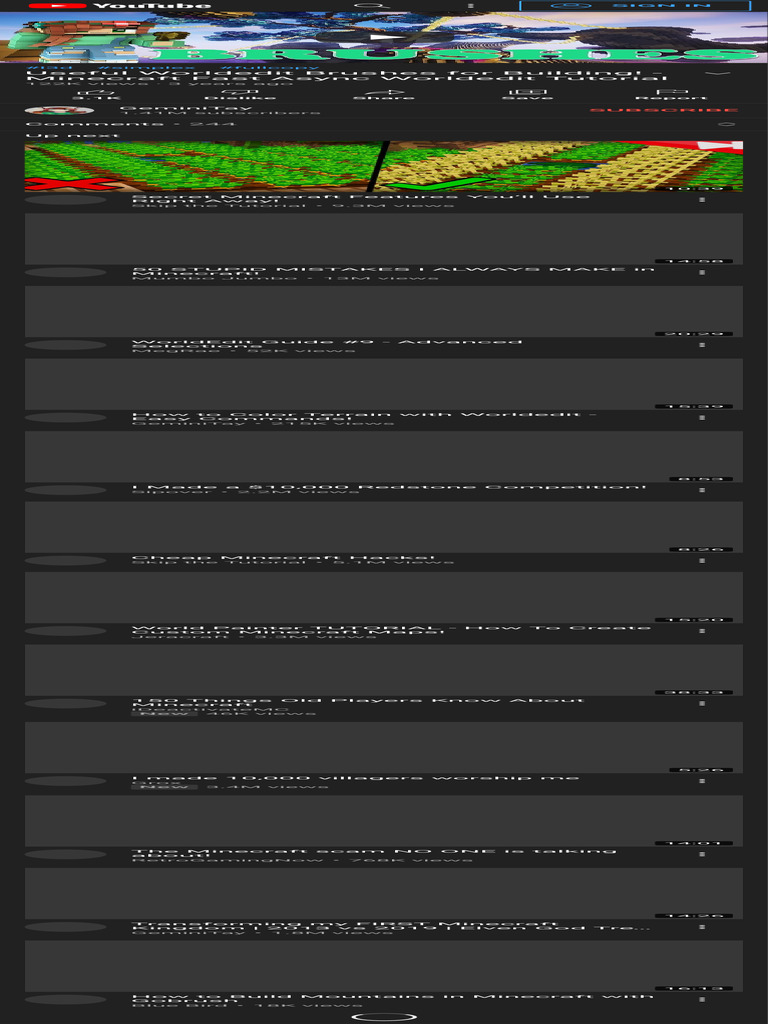 Essential WorldEdit Brushes for Minecraft | PDF