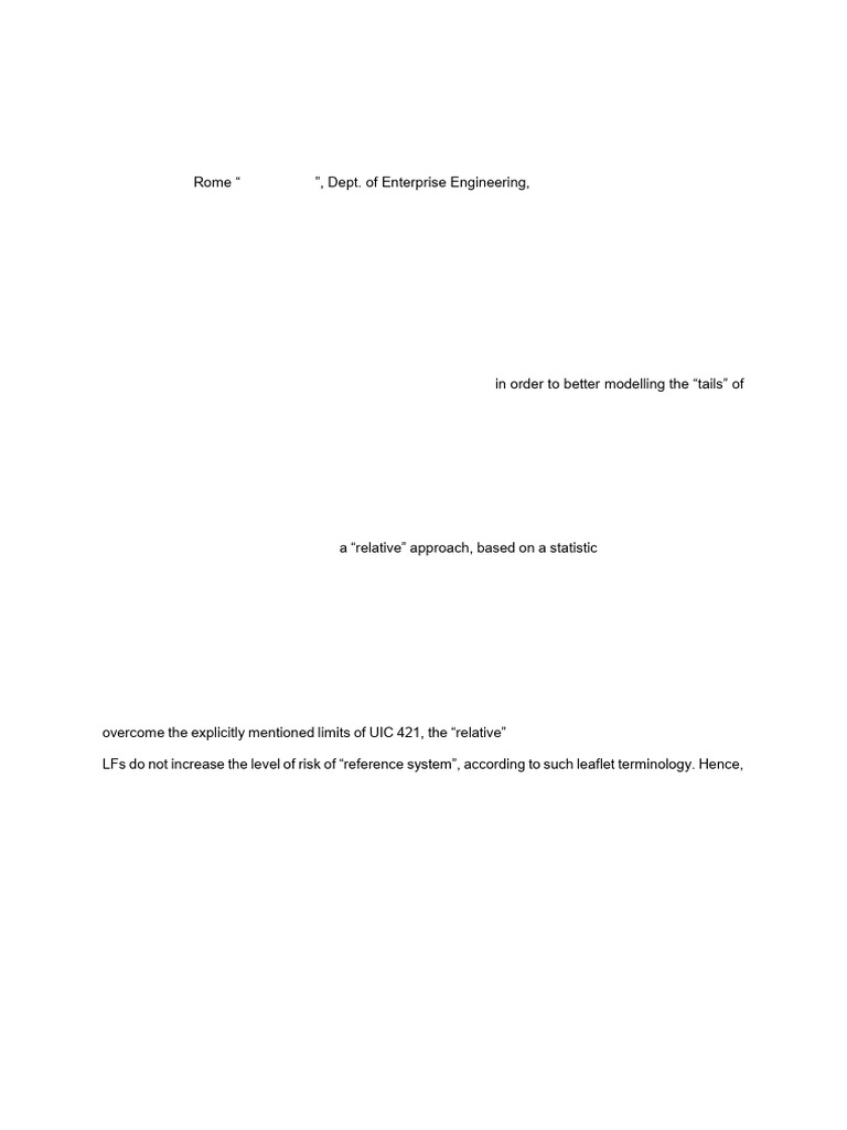 Longitudinal Forces Reference System of Trenitalia Freight Trains | PDF ...