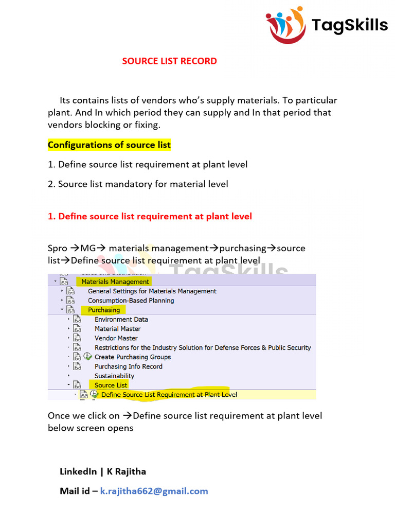 Today We Would Learn Customizing SOURCELIST RECORD | PDF | Computing
