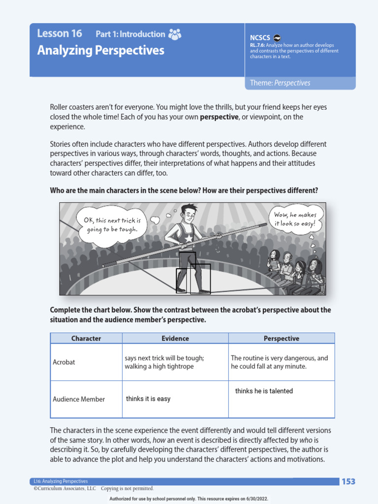 Adrian Winkler - 7th Analyzing Perspectives Student | PDF