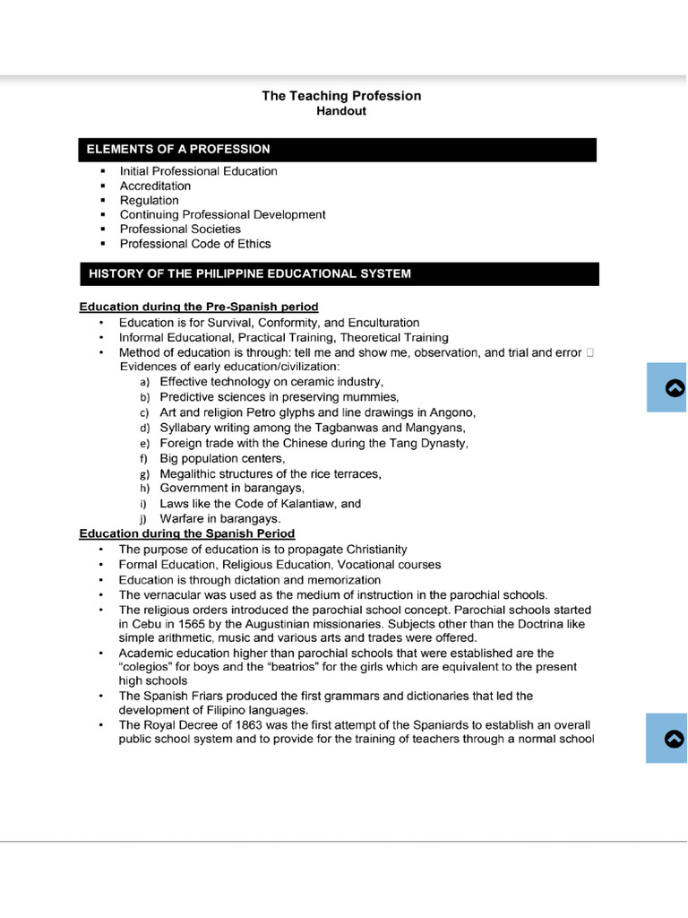 The Teaching Profession | PDF