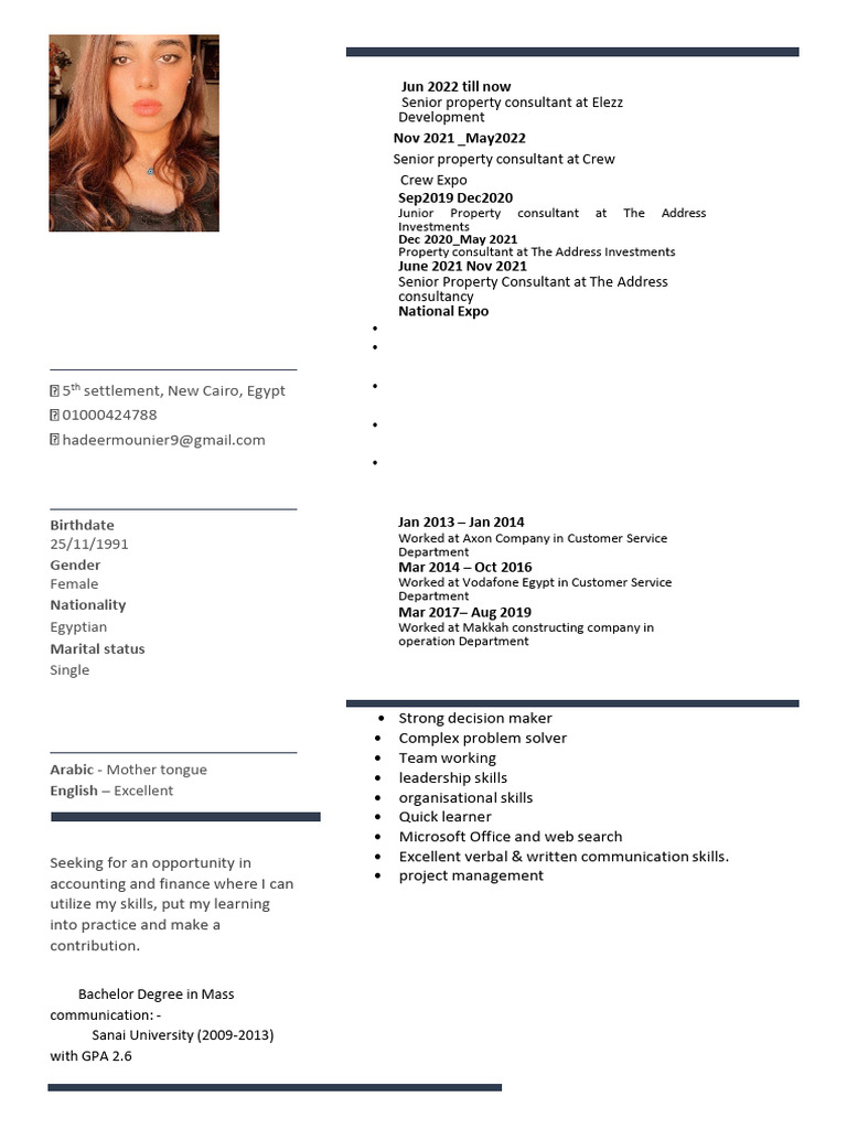 Hadeerlast CV PDF-last - PdfToWord - For Merge - For Merge | PDF