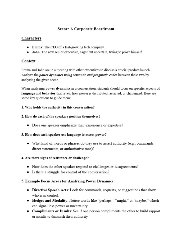 4) Semantics and Pragmatics Worksheet | PDF | Conversation | Learning