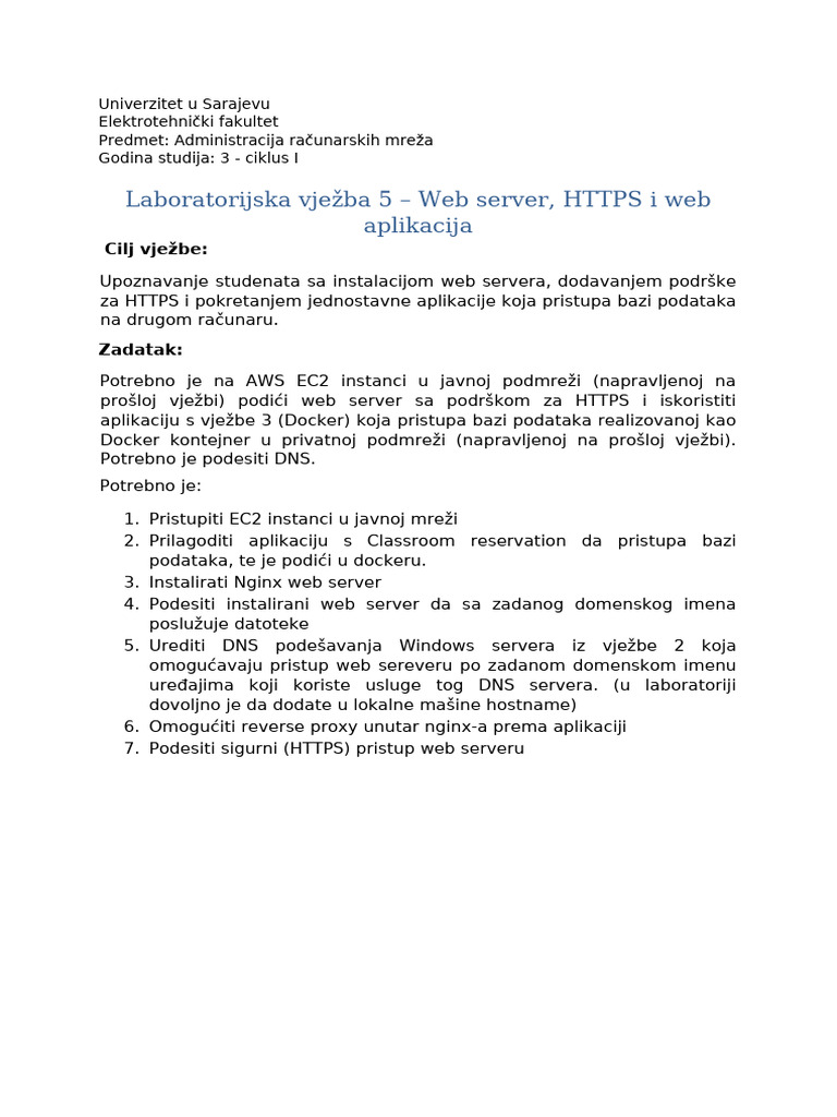 ARM - Vjezba 5 - (1) | PDF