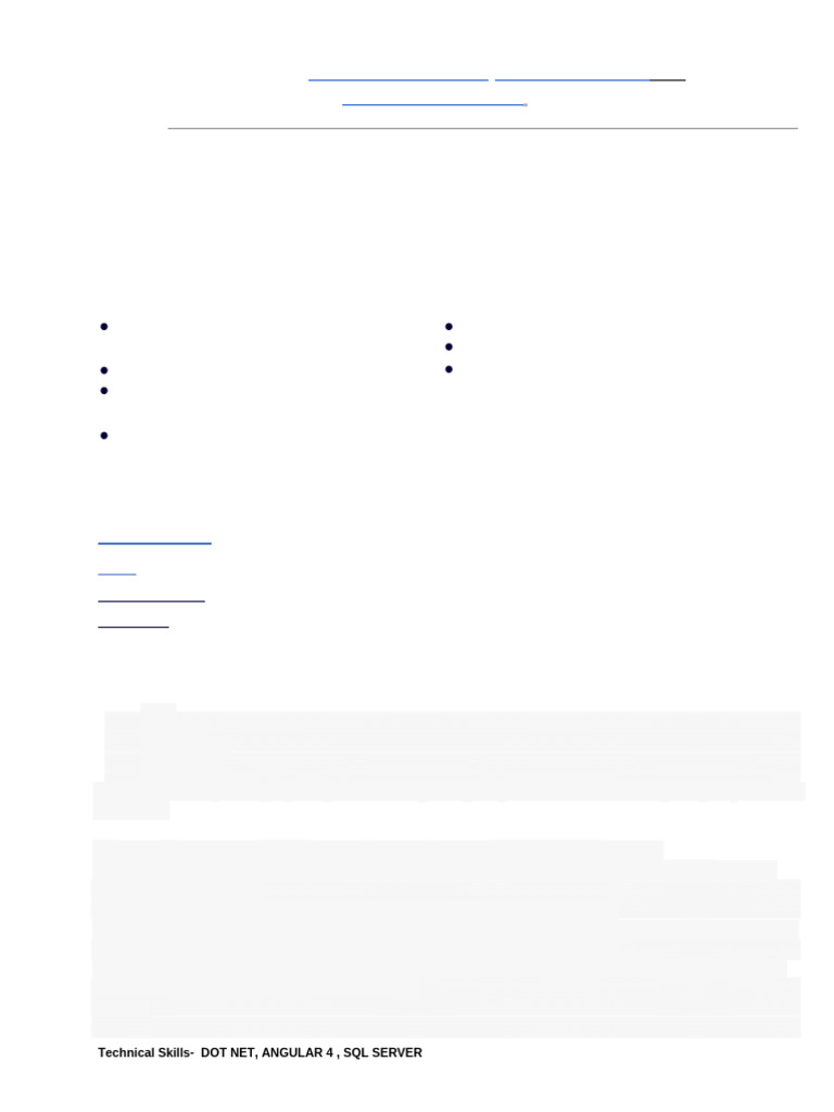 Ankit Kumarresume Full Stack | PDF | Microsoft Sql Server | Mobile App