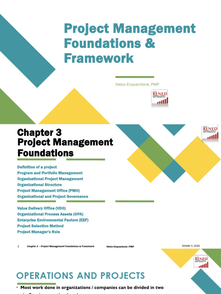 03 Project Management Foundations & Framework | PDF | Net Present Value ...