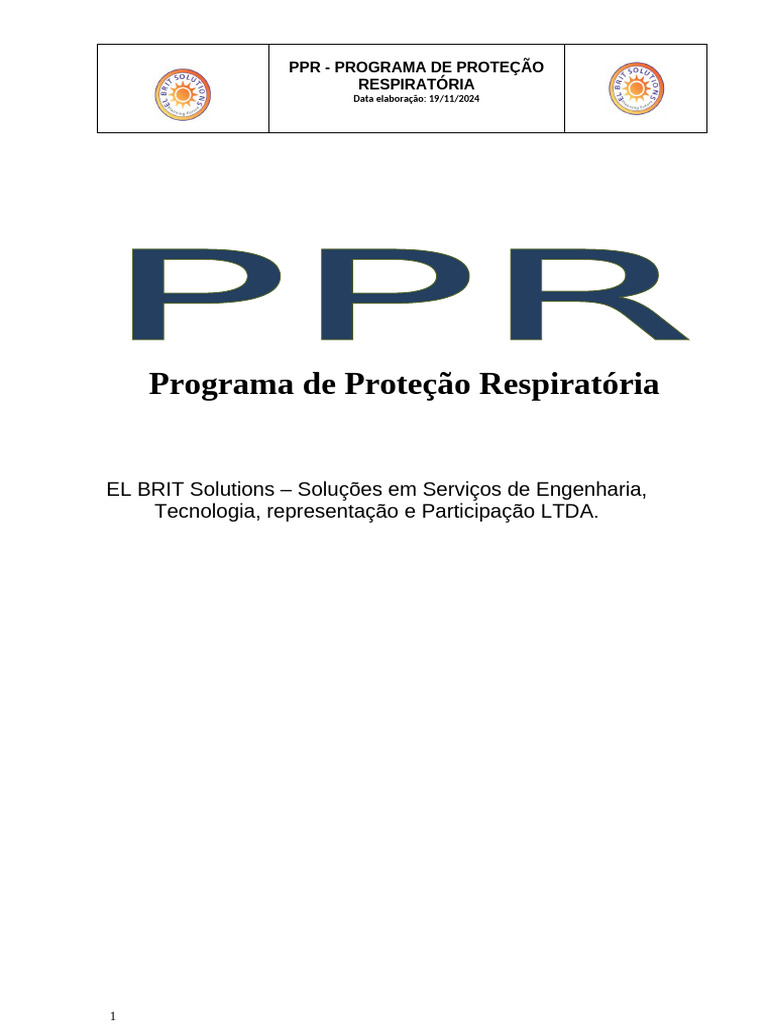 Modelo PPR | PDF | Oxigênio | Gases