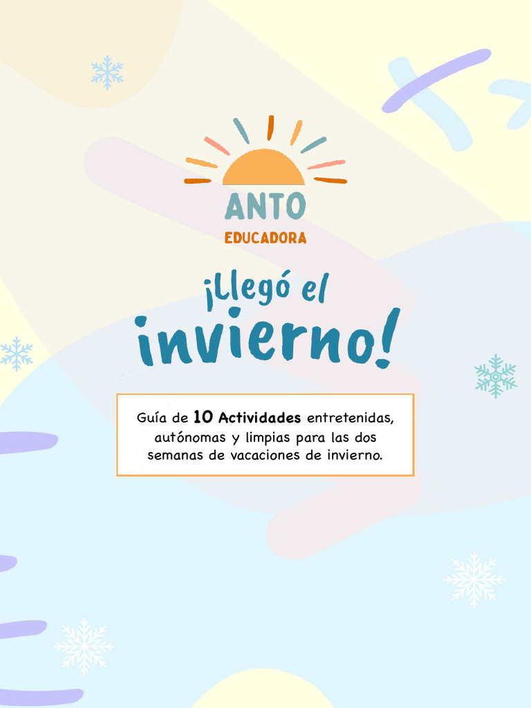 10 Actividades Creativas para Vacaciones | PDF