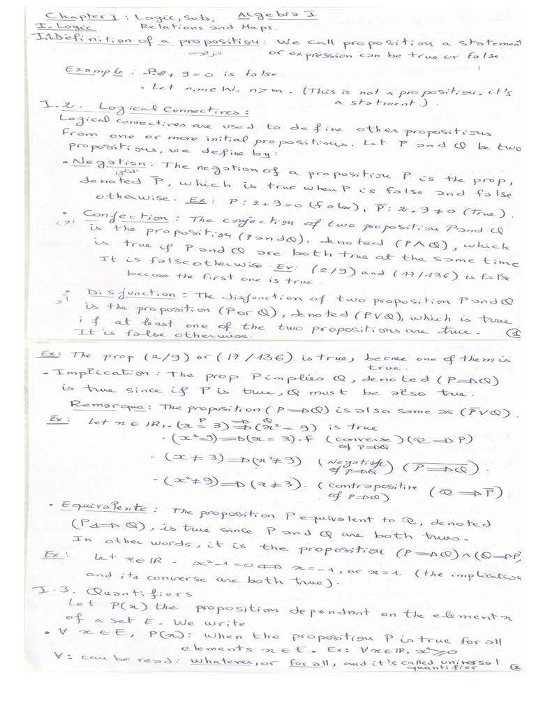 Algebra | PDF
