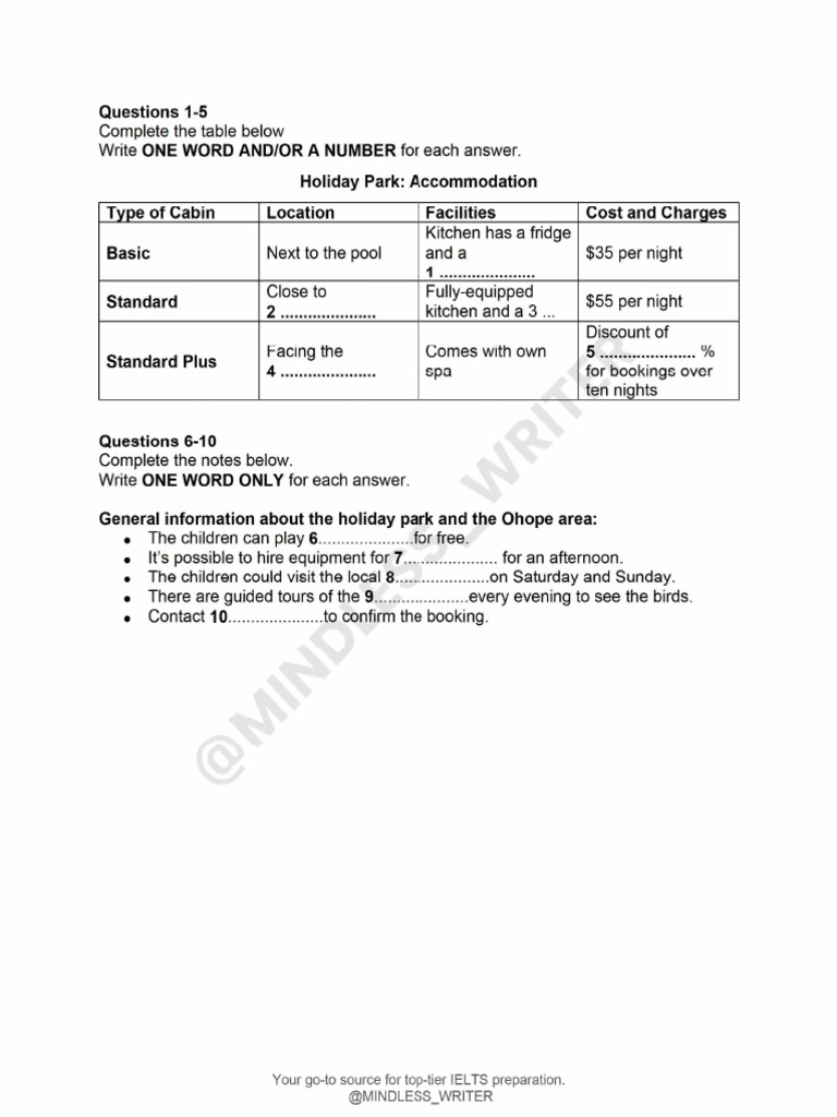 (MINDLESS - WRITER) Authentic Listening | PDF
