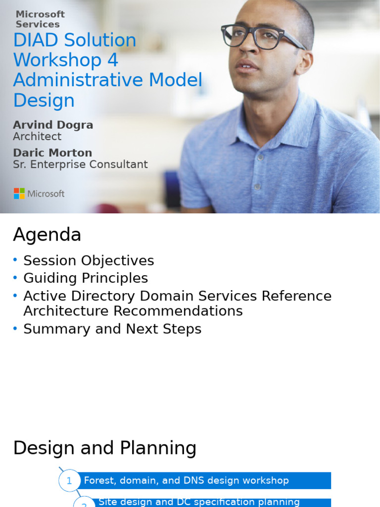 DIAD v3 - Design Session 4 - Administrative Model Design | PDF ...