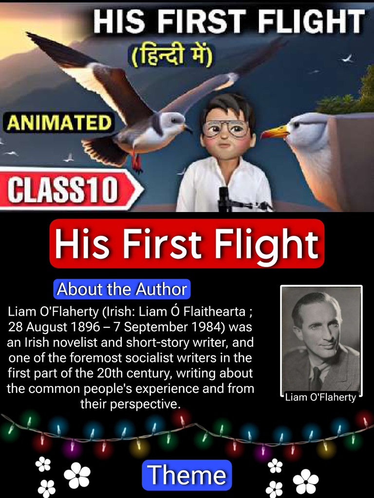 His First FLight | PDF