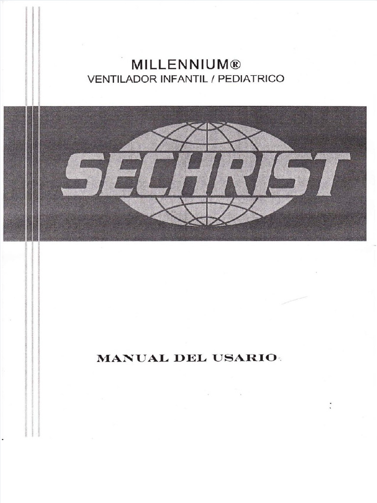 Dokumen - Tips Ventilador Sechrist Millennium Manual Usuario | PDF ...