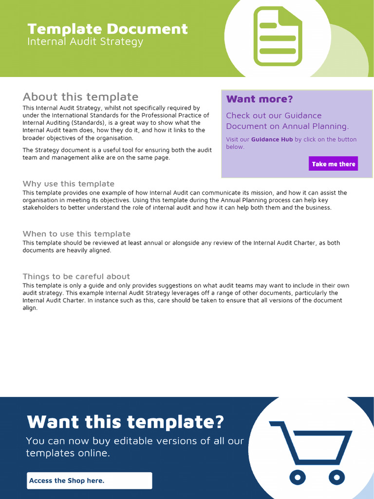 AP2.2. Internal Audit Strategy - Word | PDF | Internal Audit | Audit