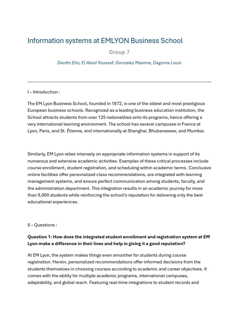 Information MGT Group Work | PDF | Cloud Computing | Computer Network