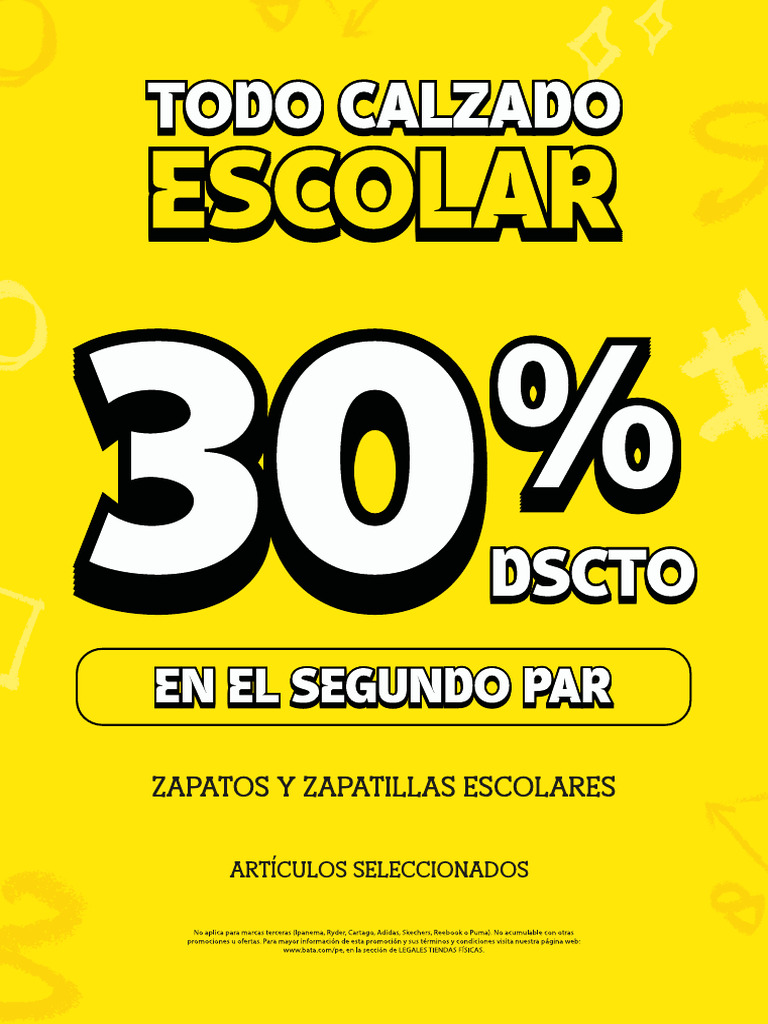 Pop a4_pop Calzado Escolar_30% 2do Par | PDF