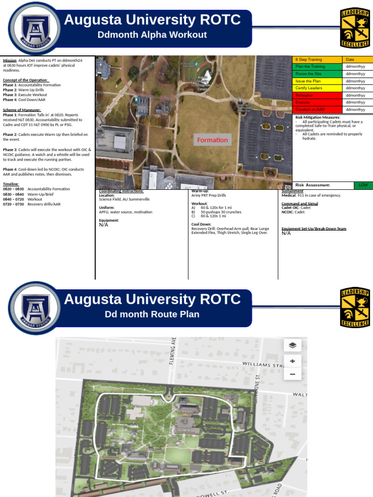 PT Conops 2024 | PDF | Physical Fitness | Management Of Obesity