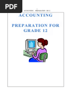 2025 Accounting Grade 12 ATP | PDF | Income Statement | Financial Economics