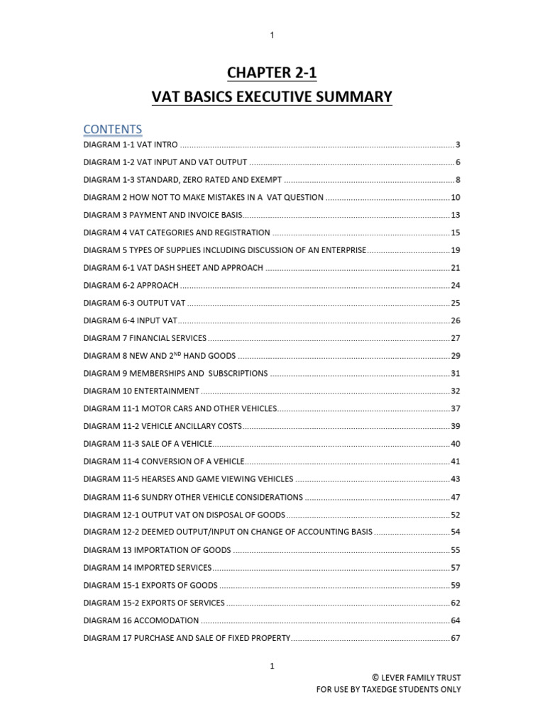 3.1 VAT Additional Notes - Part 1 | PDF | Value Added Tax | Invoice